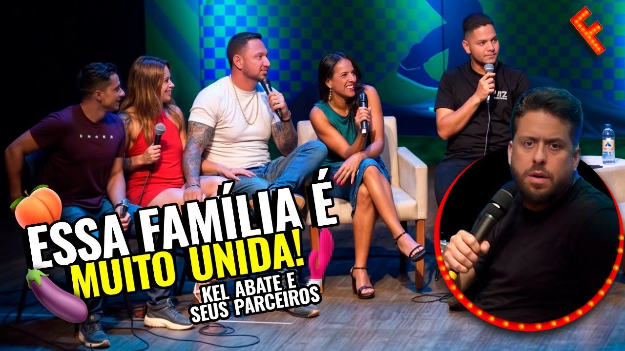 A FAMÍLIA INTEIRA CRIA CONTEÚDO ADULTO! | FT. KEL ABATE E BRUNO ABATE ...