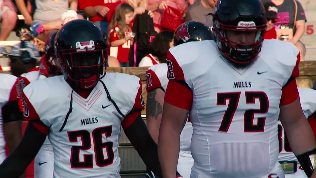 Mules Football Entrance: November 12, 2016 - YouTube