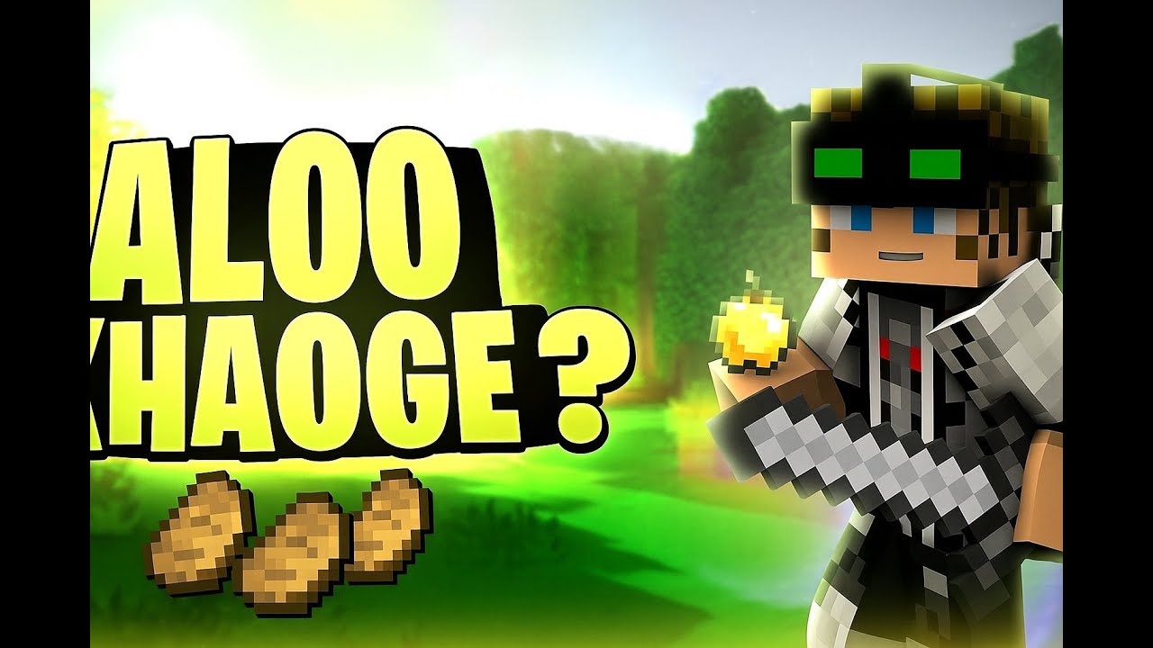 Aloo Khaoge? | Minecraft live | #minecraft #minecraftlive - YouTube