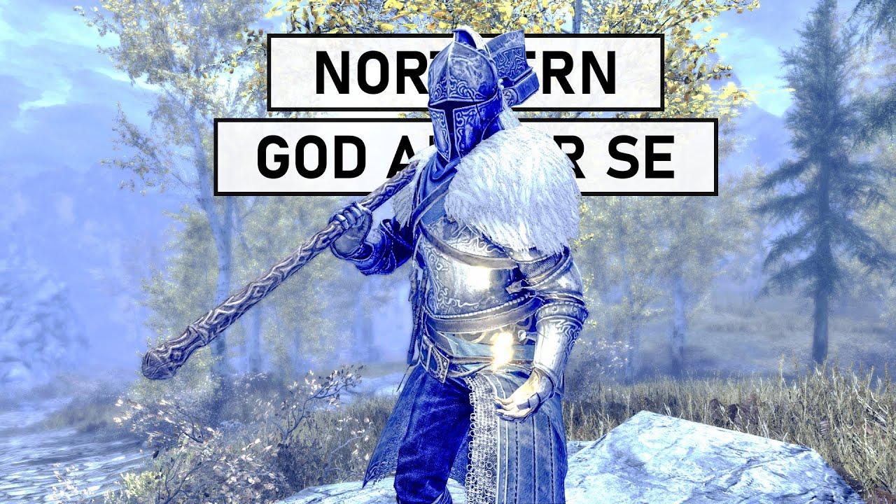 Skyrim Mod 2022 - Northern God Armor SE - YouTube