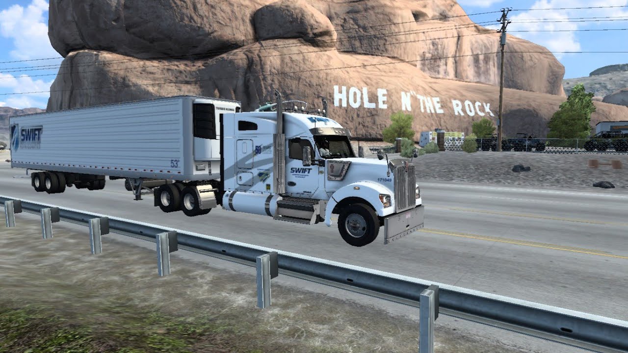 American Truck Simulator | Swift Refrigerated To Lufkin - YouTube