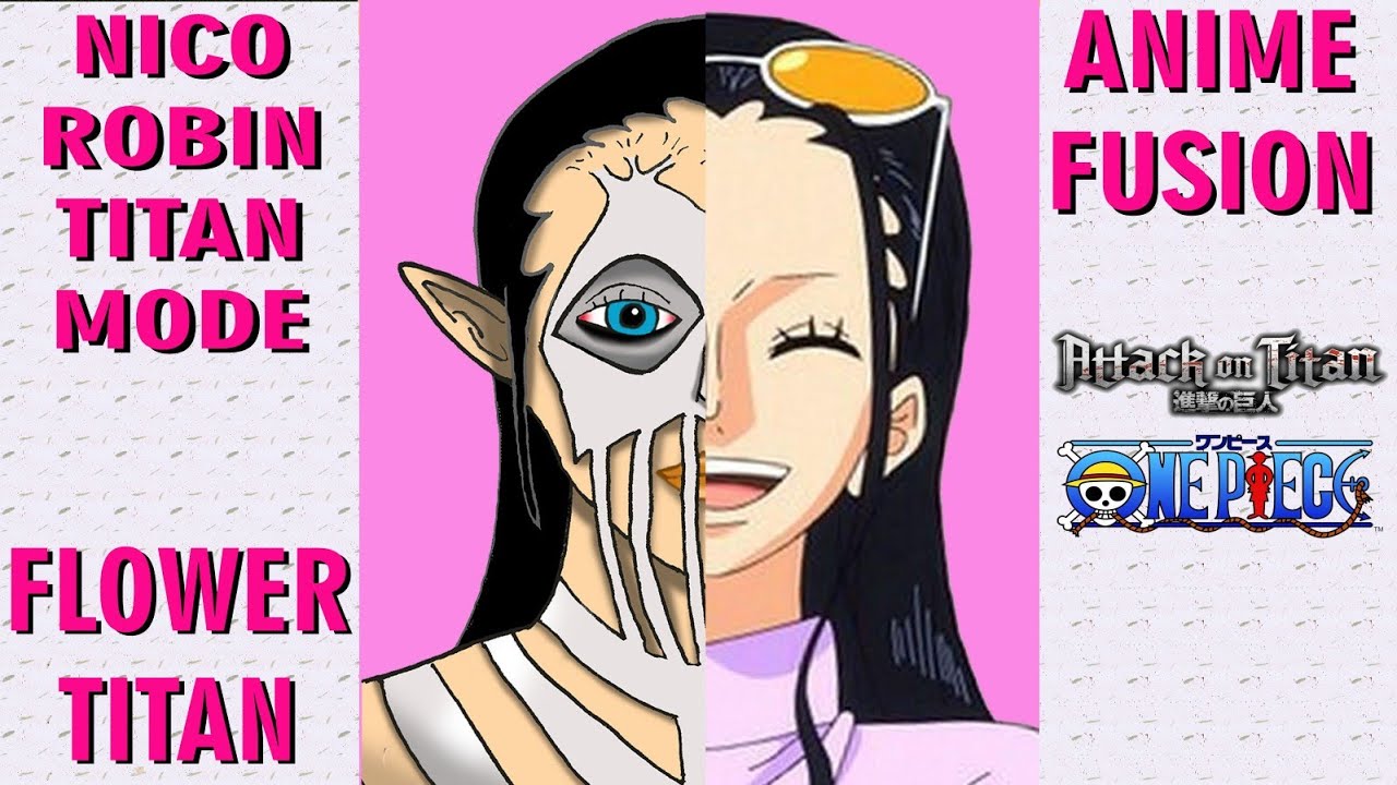 Drawing Nico Robin as Titan | One Piece and Attack on Titan - YouTube