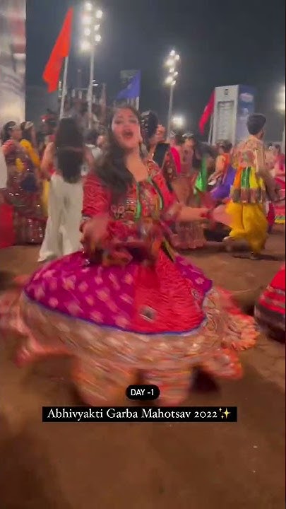 Day 1 | Abhivyakti garba 2022| jaipur | youtube shorts - YouTube