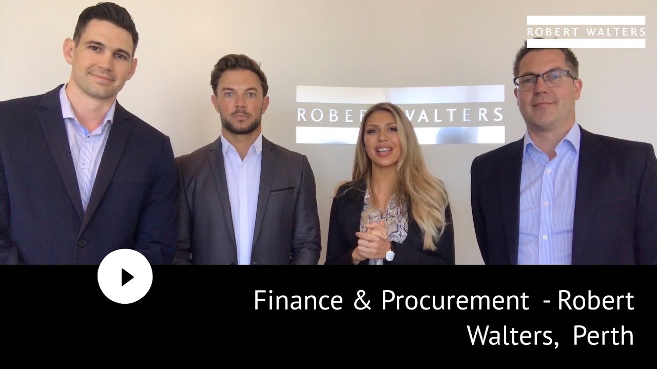 Finance & Procurement - Robert Walters, Perth - YouTube