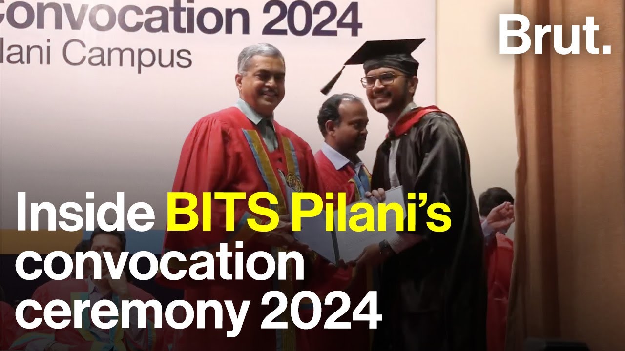 Inside BITS Pilani's convocation ceremony 2024 - YouTube