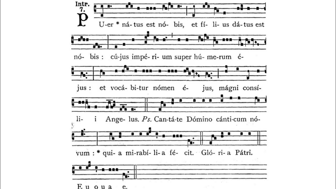 Gregorian Chant - Julian D. Jankowski - Christmas (December 25 - Mass of the Day) - Introit ...