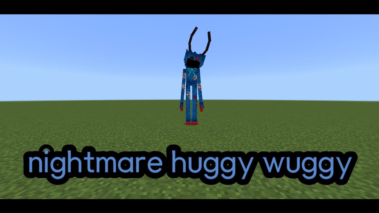 nightmare huggy wuggy addon showcase|minecraft - YouTube