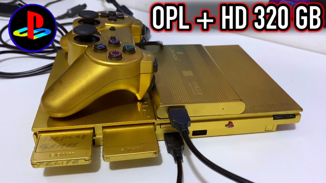TESTE do Ps2 GOLD com HD 320 GB + OPL ( VÍDEO GAME CUSTO BENEFÍCIO ...