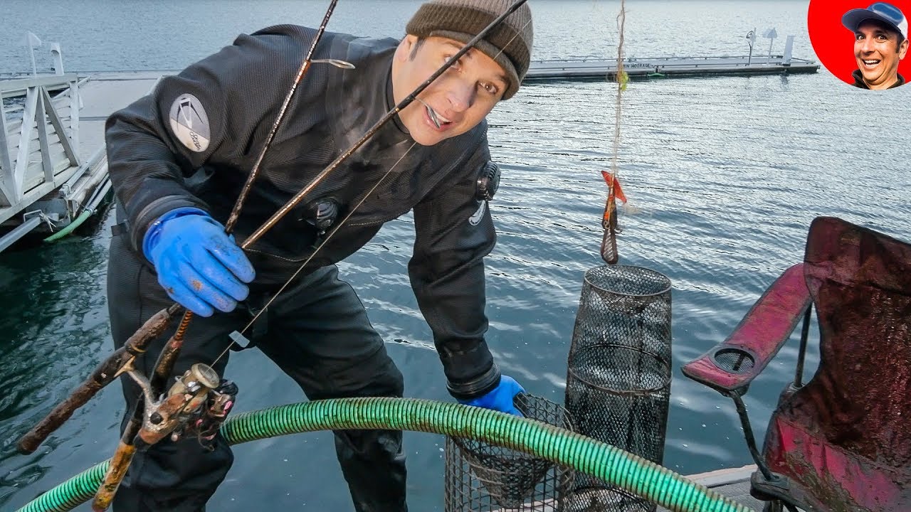 Finding LOST VALUABLES Every Time we Scuba Dive in Lake! - YouTube