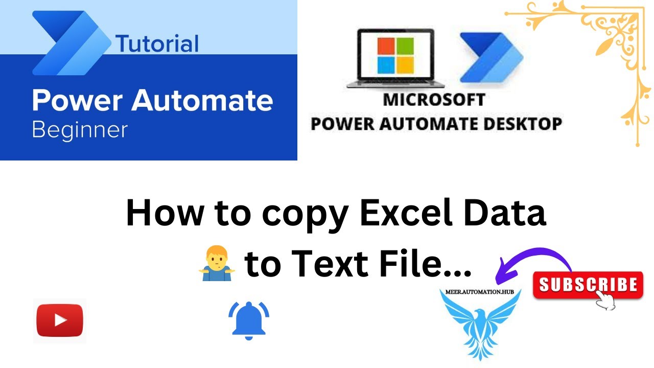 Powerautomate Excel Data To Text File Powerautomate Youtube 0937