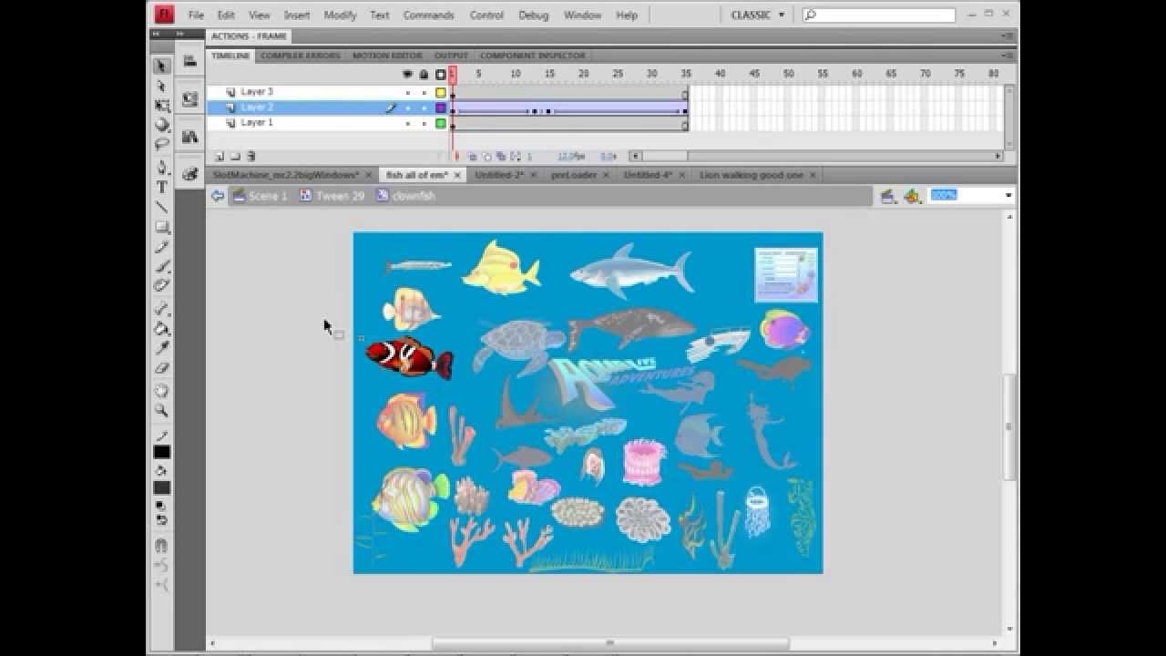 Moving Chrarctures With Actionscript 30 Flash Cs4 Rather Than Tweens Youtube