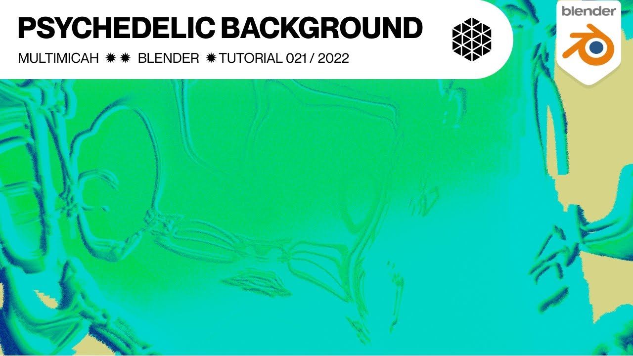 Create Psychedelic Motion Art in Blender - Blender 3.0 Tutorial - YouTube