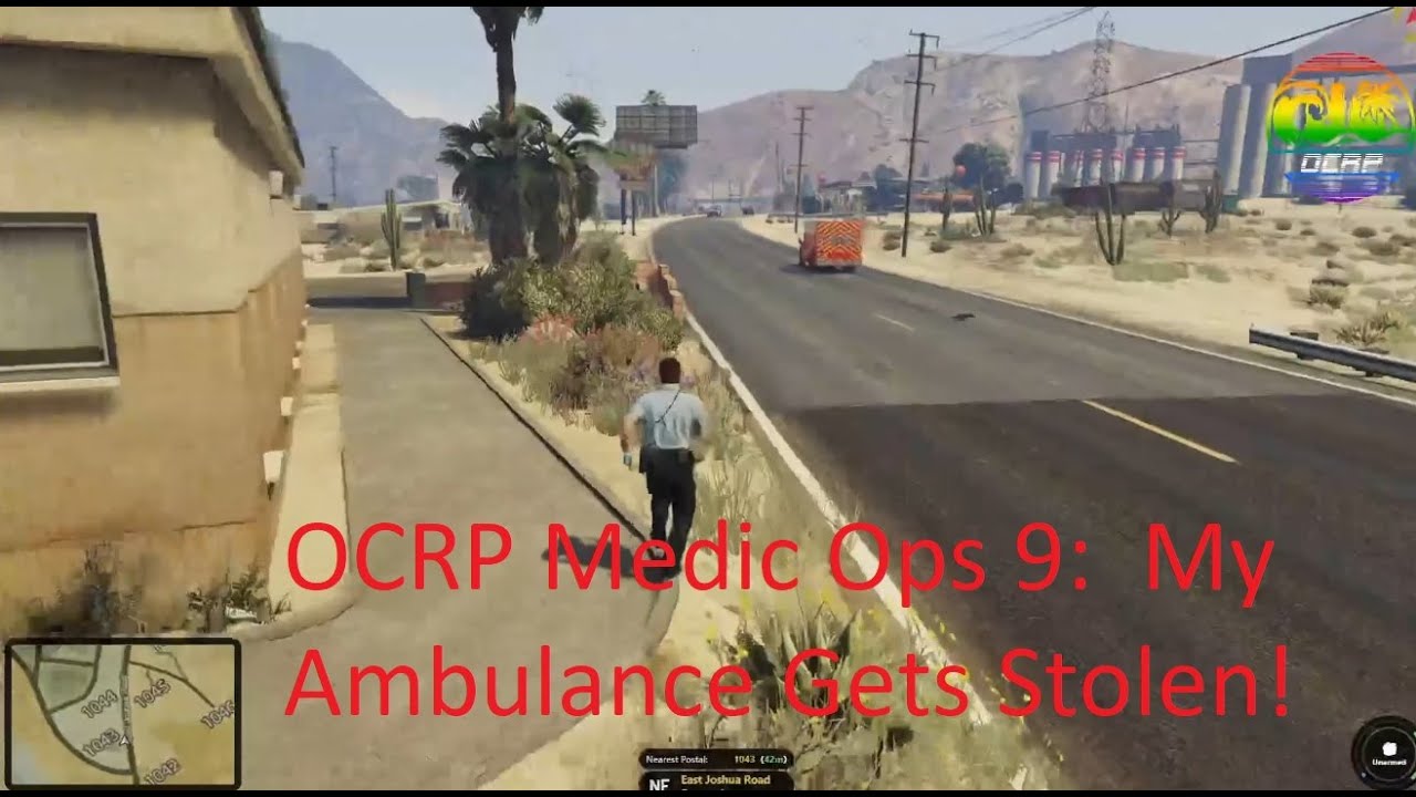 OCRP Medic Ops 9: My Ambulance Gets Stolen! - YouTube