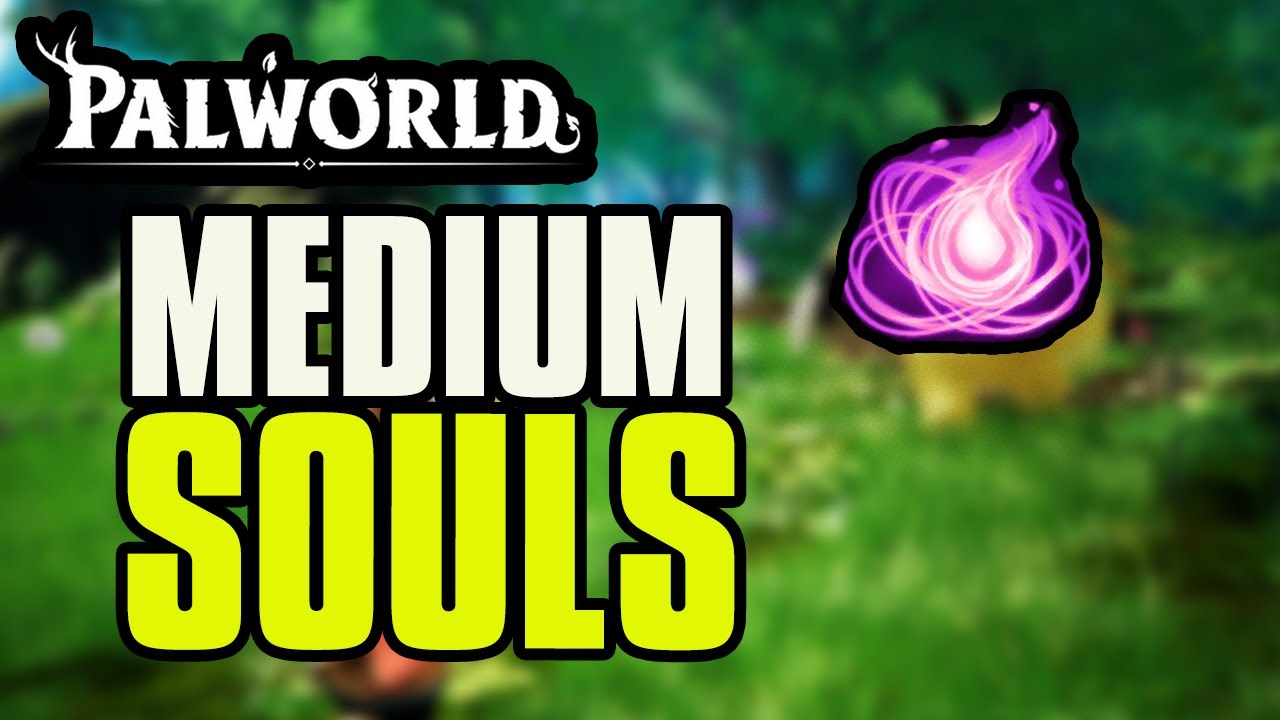 Palworld Medium Pal Soul Farm! BEST Way To Farm Medium Souls! - YouTube