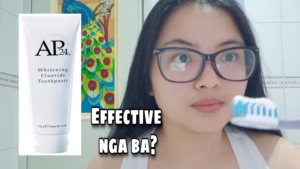 AP 24 WHITENING FLUORIDE TOOTHPASTE | Honest review | JECS - YouTube