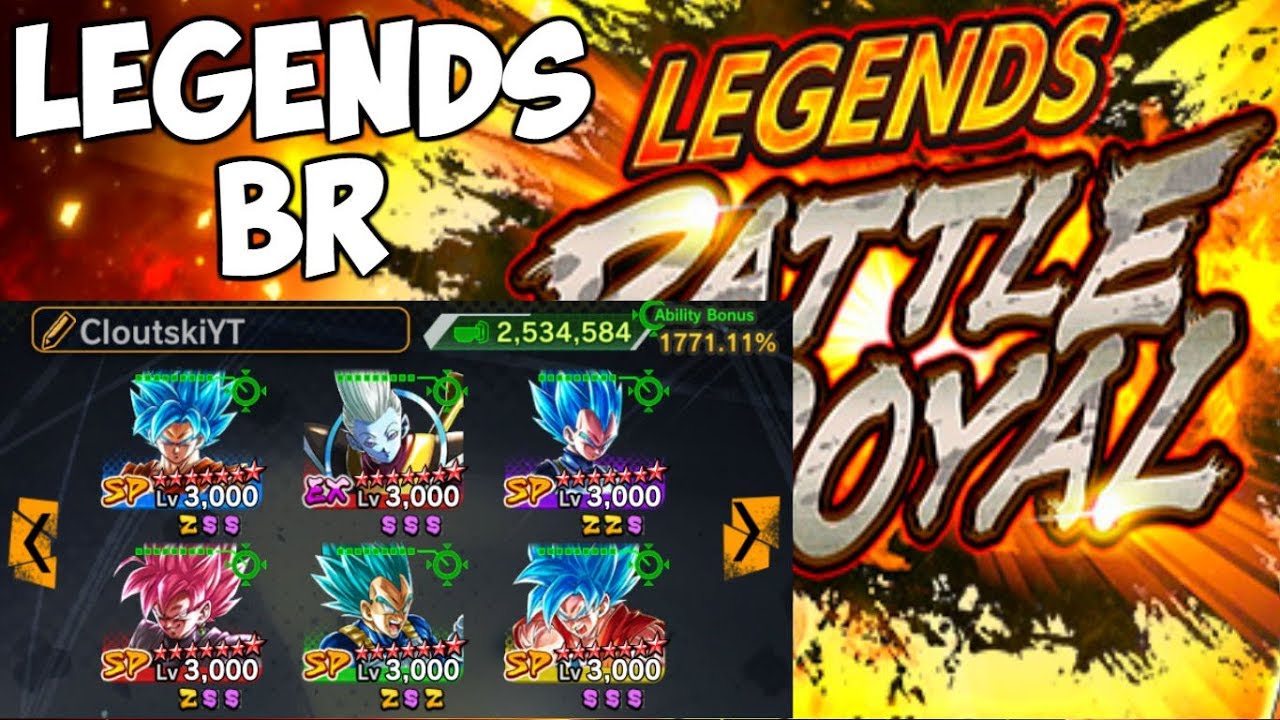 ** LEGENDS BATTLE ROYAL MODE 1# * || ** DRAGON BALL LEGENDS DB LEGENDS ...