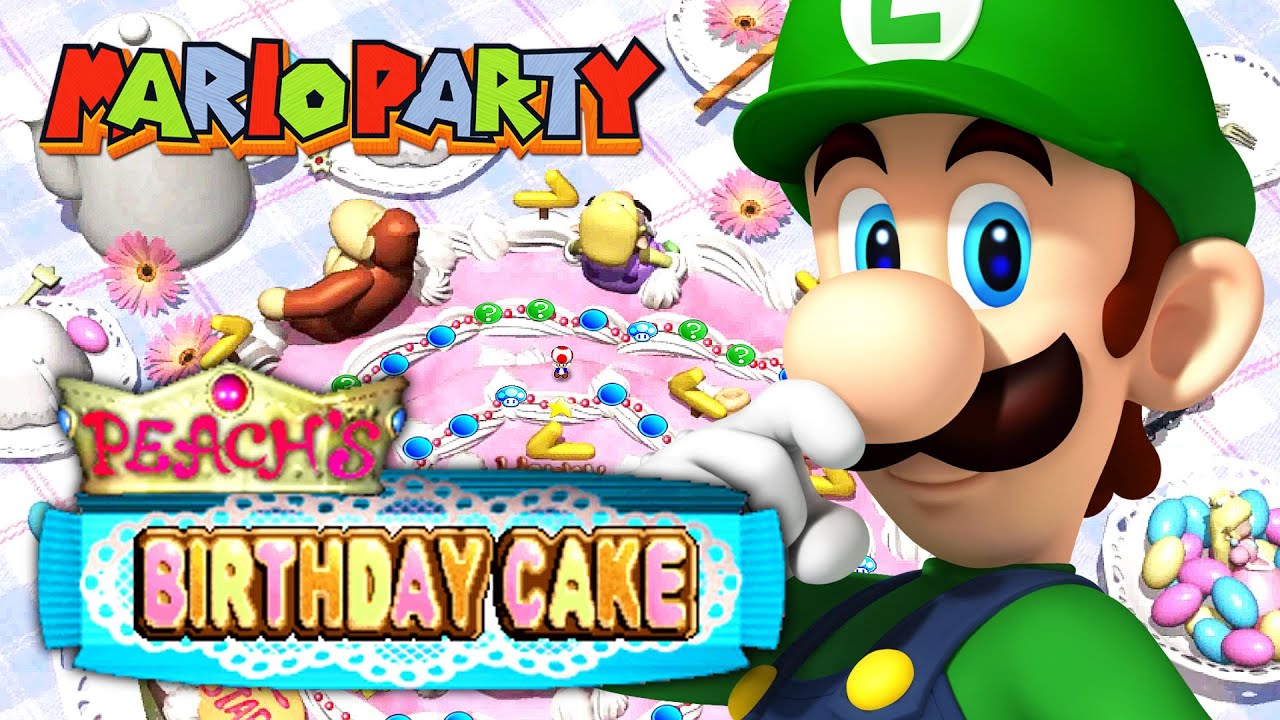 MARIO PARTY Gameplay Walkthrough Part 2 - PEACH'S BIRTHDAY CAKE (1998 ...