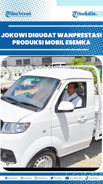 Jokowi Digugat Wanprestasi Terkait Gagalnya Produksi Mobil Esemka - YouTube