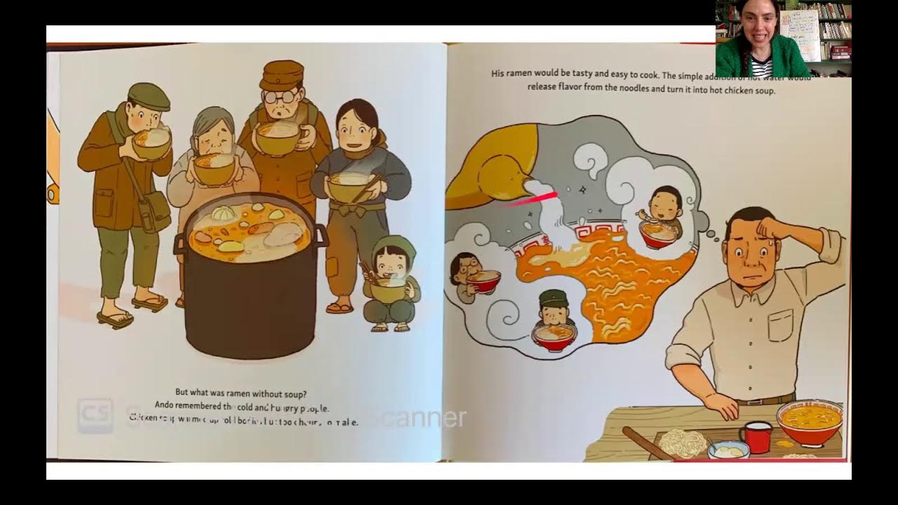 Magic Ramen: The Story of Momofuku Ando by Andrea Wang - YouTube