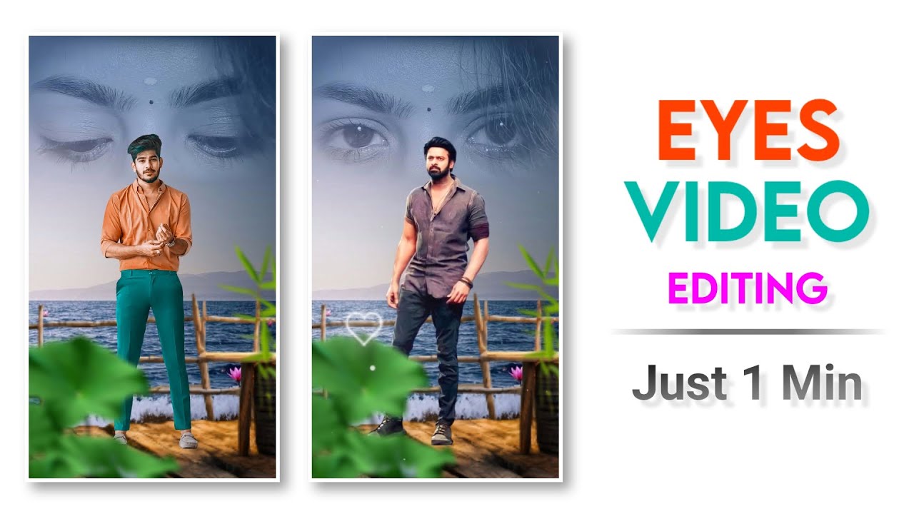 Eyes effect video editing in alight motion || New style video editing ...