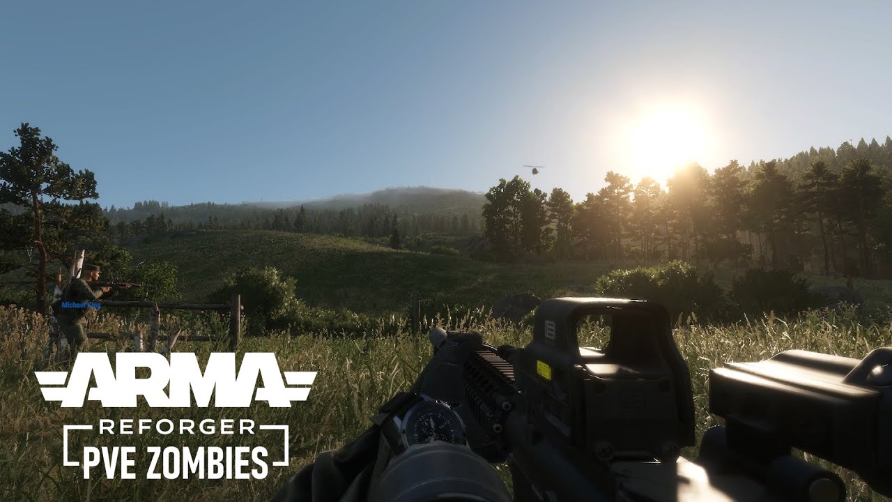 Arma Reforger | PvE Zombies | Epic Landing - YouTube