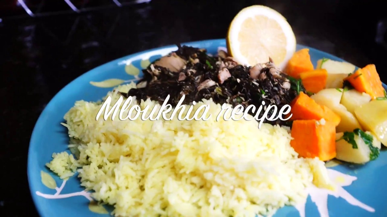 How to make the most AMAZING Molokhia/meloukhia الملوخية - YouTube