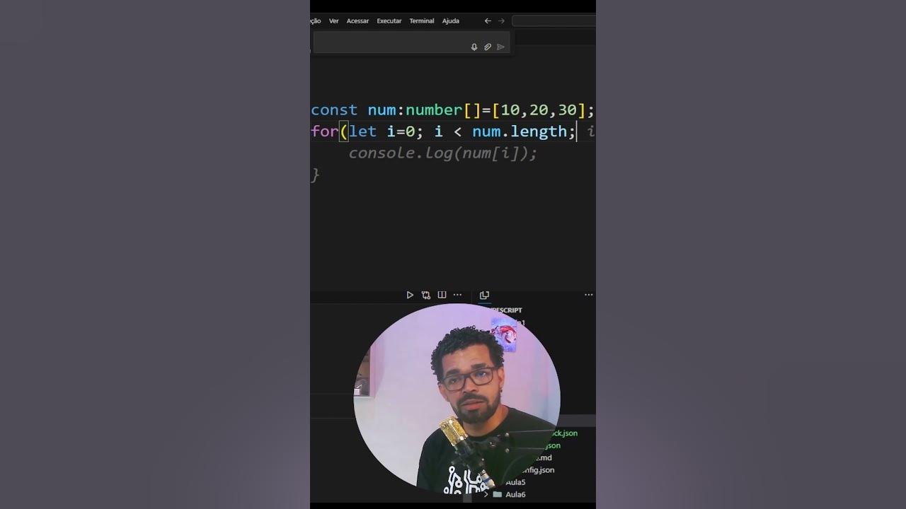 🔥Entendendo loop FOR - Aula completa no canal - #typescript #javascript #rogramming - YouTube
