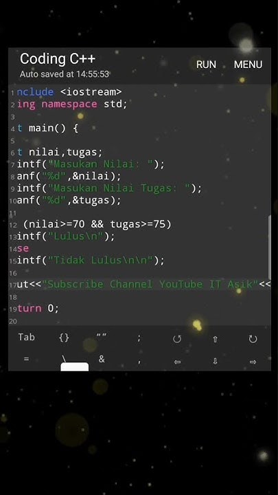 C/C++ Contoh Penggunaan Operator Logika #cpp #coding #pemrograman #shorts #youtubeshorts - YouTube