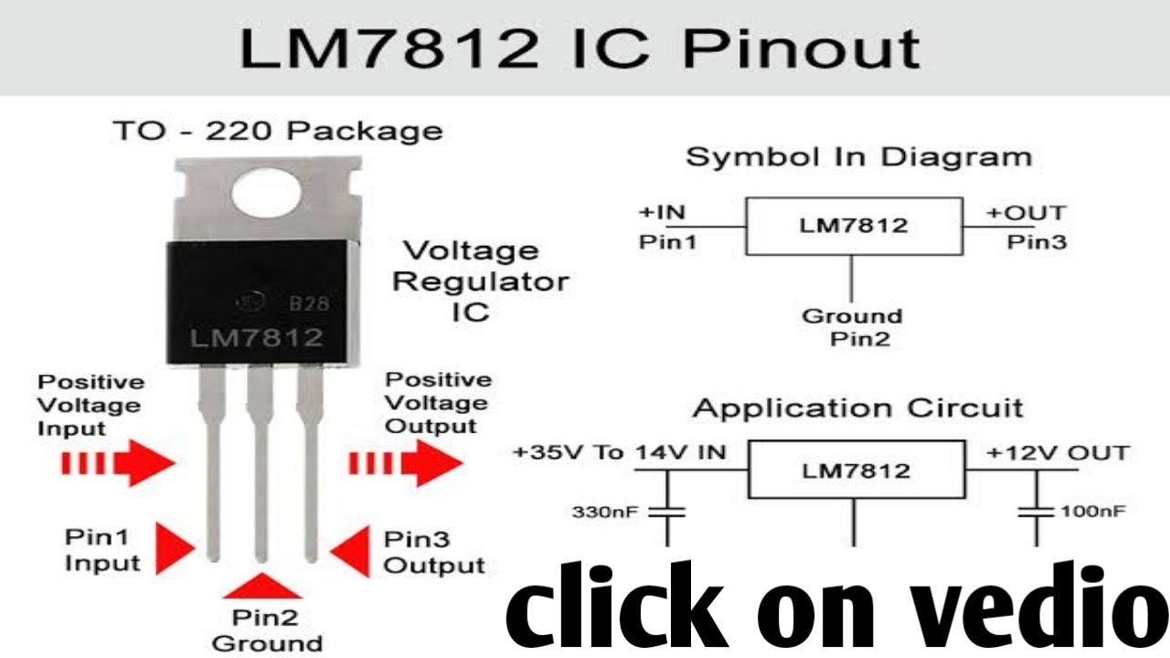 7812 Voltage Regulator Circuit Diagram And How Regulator Regulate Voltage In Urdu Hindi YouTube 7812-voltage-regulator-circuit-diagram-and-how-regulator-regulate-voltage-in-urdu-hindi-youtube