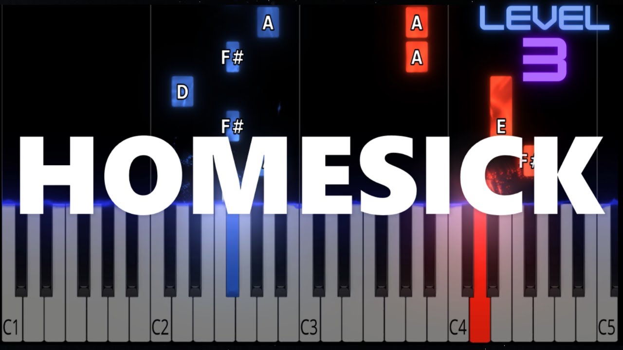 Homesick - Boywithuke - INTERMEDIATE Piano Tutorial - YouTube