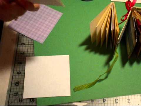 mini album 12x12 paper - YouTube