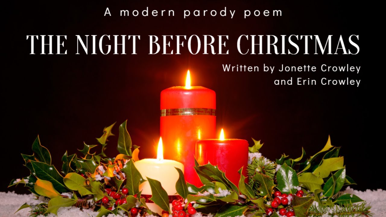 "The Night Before Christmas" A Modern Parody Poem by Jonette Crowley ...