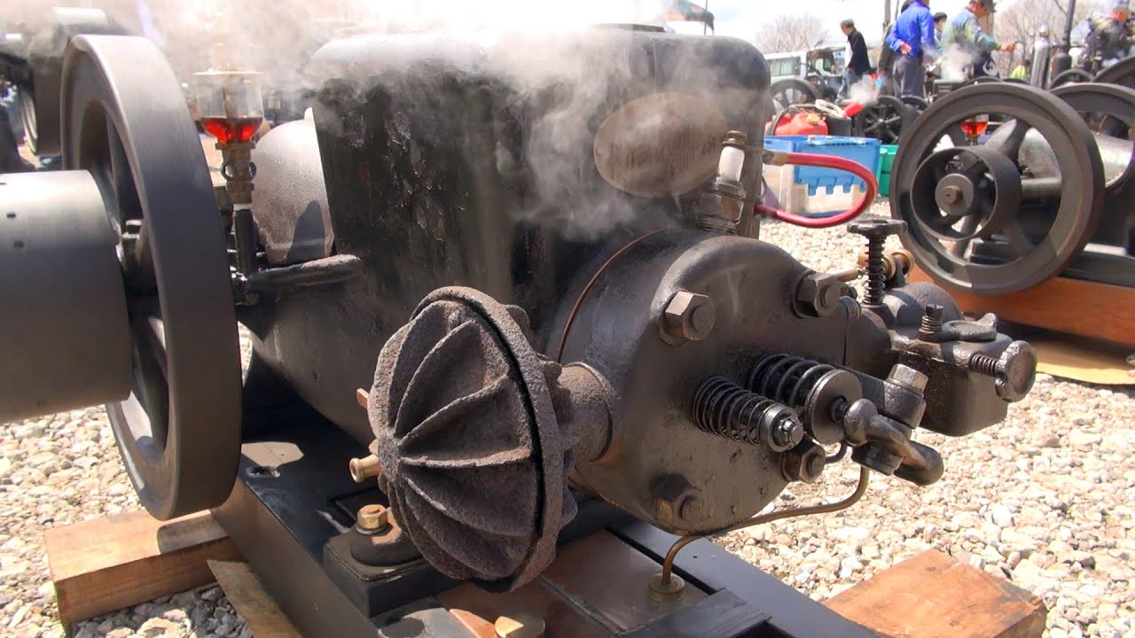 Old Engines in Japan 1930s? NEMOTO 2.5hp - YouTube