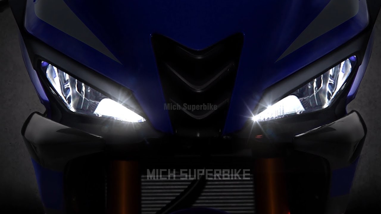 2022 Yamaha YZF-R3/R25 New Model Headlight Details Super Cool - YouTube