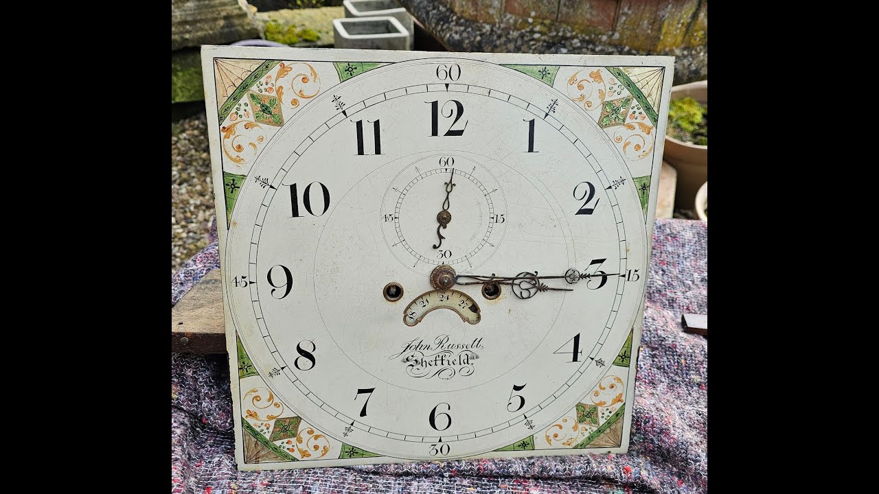 Antique Georgian Oak and Mahogany 8 day Longcase Grandfather Clock for ...