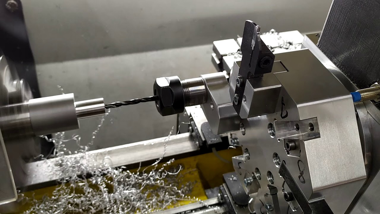 Small Lathe CNC revolver - YouTube