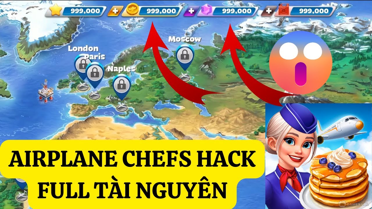 Airplane Chefs Hack - Hướng dẫn HACK Đá quý và Tiền xu Tốt nhất! [iOS & Android] MOD APK - YouTube