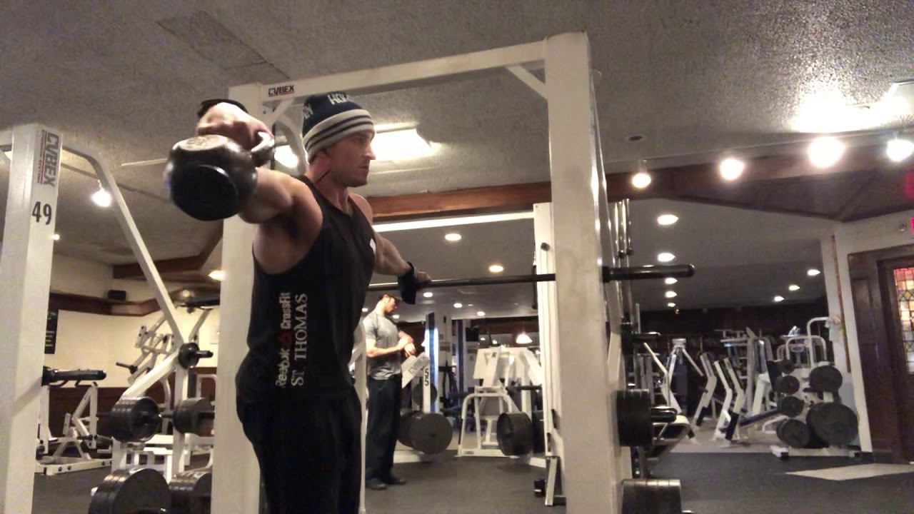 Leaning Kb Lateral Raise Youtube