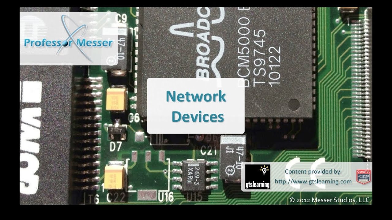Network Devices - CompTIA A+ 220-801: 2.9 - YouTube