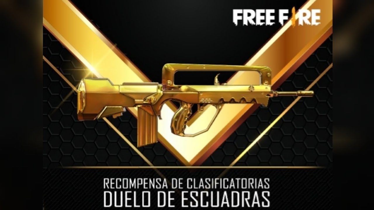 PROBANDO LA NUEVA FAMAS DORADA EN DUELO DE ESCUABRAS👊💥 | FREE FIRE ...