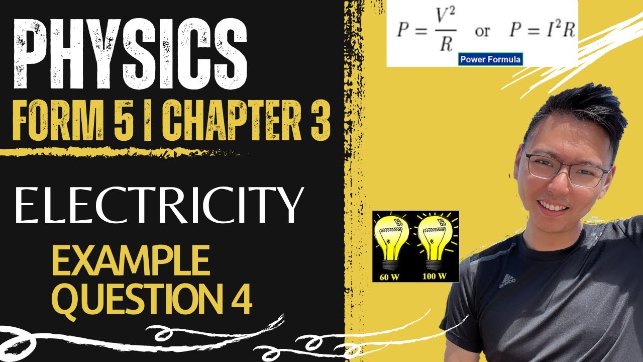 KSSM | 中文讲解 | Form 5 Physics | Chapter 3.7: Example Question 4 (Part 6/8) - YouTube