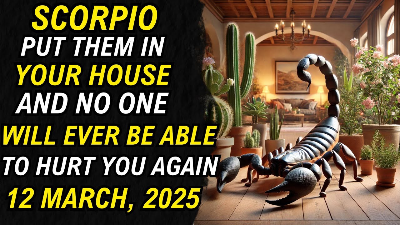 SCORPIO: Discover the Secret of the 5 PLANTS That Protect You from HARM ...