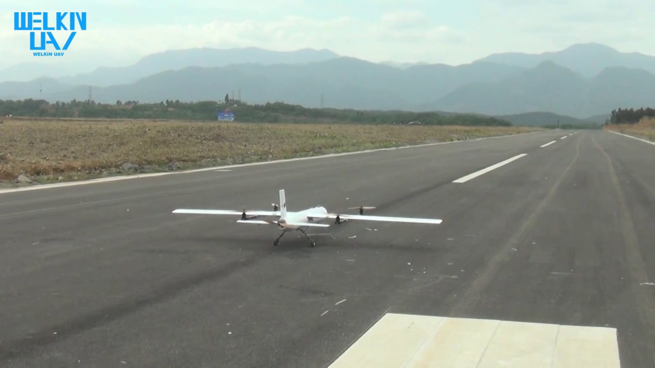 WELKIN-F4 Long Range Large Payload Fixed-Wing VTOL Mapping Surveillance ...