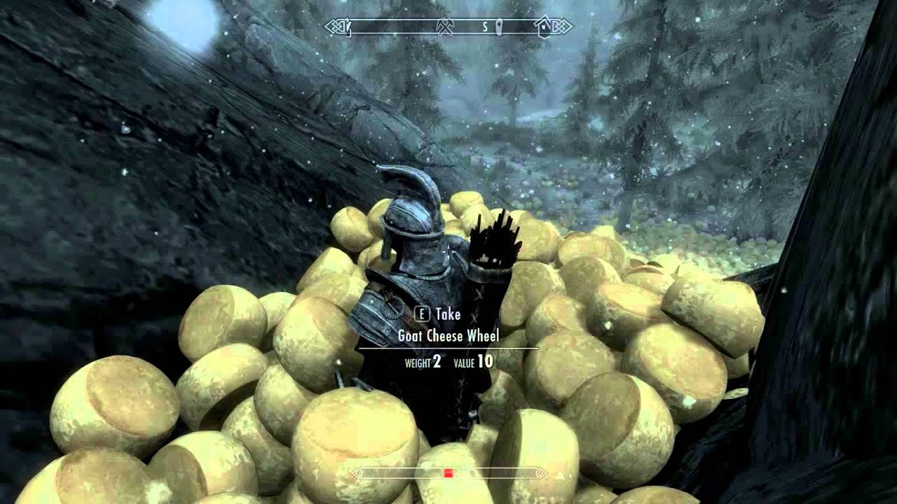 Elder Scrolls V Skyrim Cheese Attempt 2 - YouTube