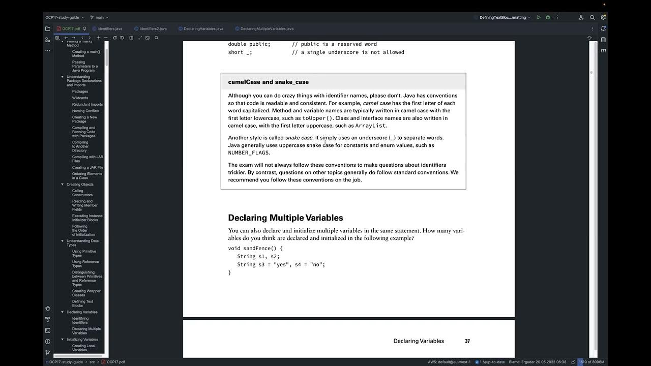 11 Declaring Variables - YouTube