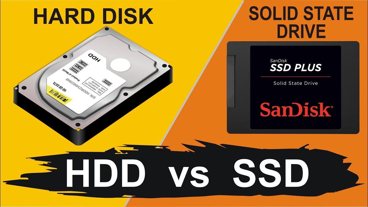 DIFFERENCE BETWEEN HARD DISK AND SSD | Hard Disk Vs SSD | 2021 - YouTube