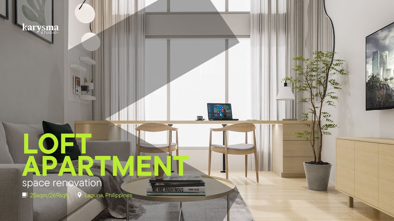 SMALL HOUSE DESIGN 25 Sqm Loft Apartment Modern Minimalist D5