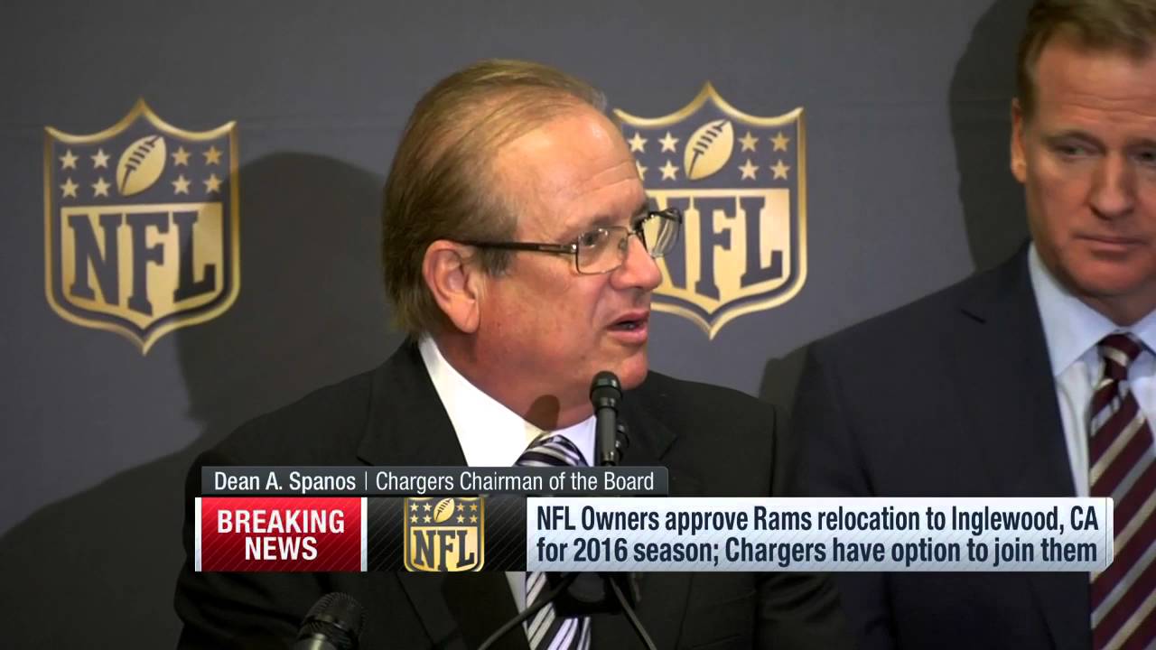 NFL Owners Approve Rams Relocation (Full Press Conference) | NFL News ...
