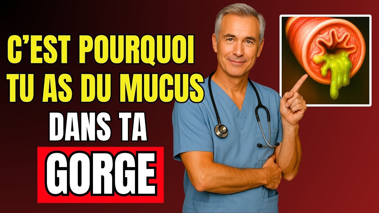 La VRAIE cause du MUCUS PERSISTANT (Mucus dans la gorge) - YouTube