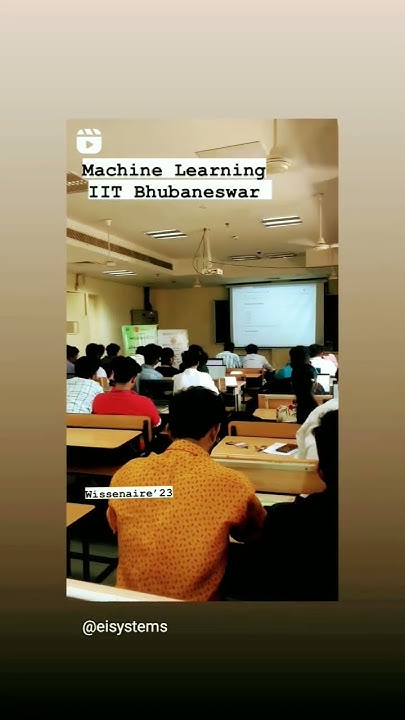 IIT BHUBANESWAR Machine Learning Workshop #coding #code #youtubeshorts #viral #viralshorts - YouTube